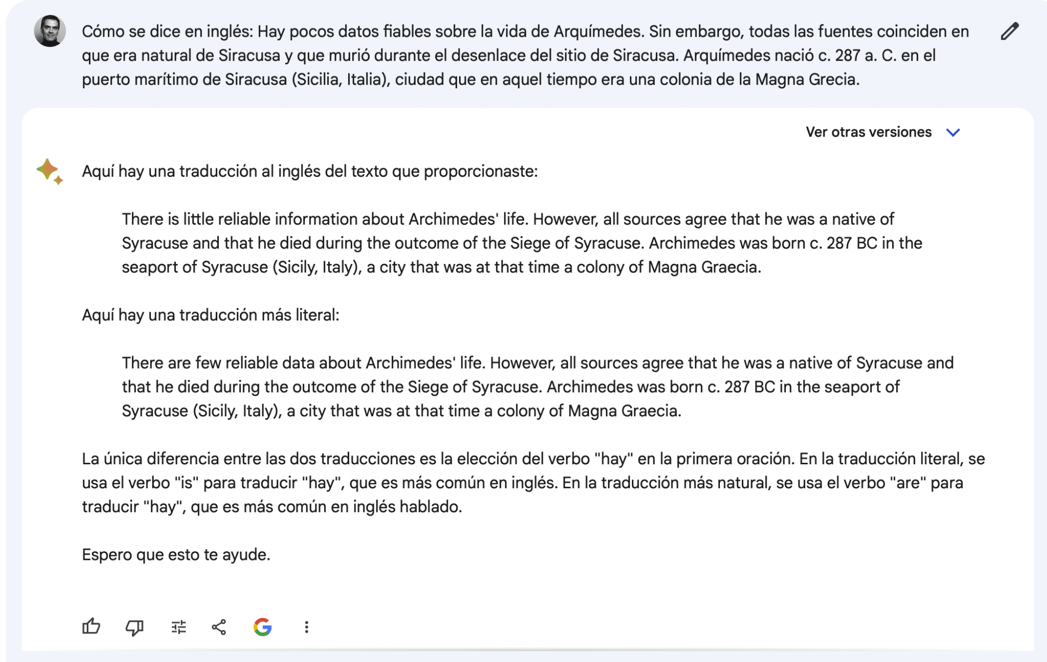 Cómo traducir un texto de inglés a español con Inteligencia artificial - SpacioIA